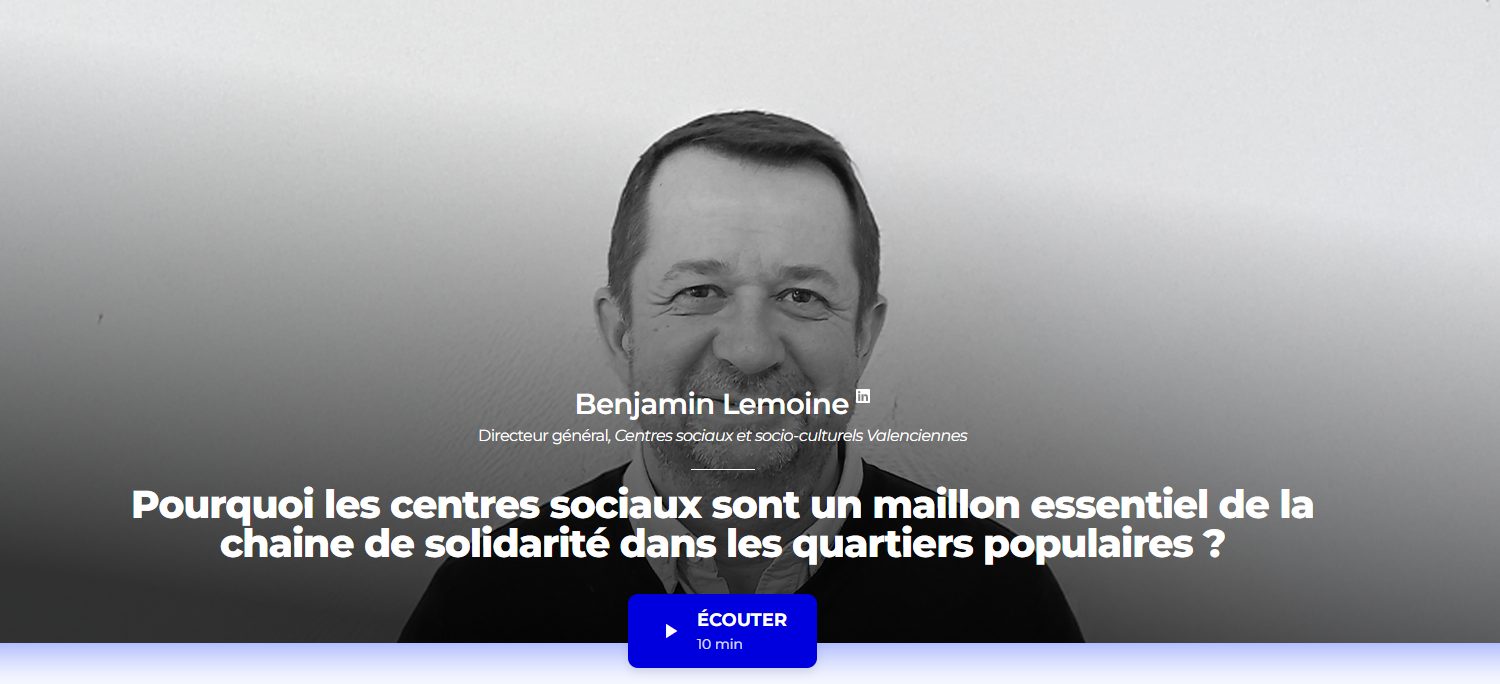 Interview radio de Benjamin LEMOINE, Directeur général de l'ACSRV - ACSRV